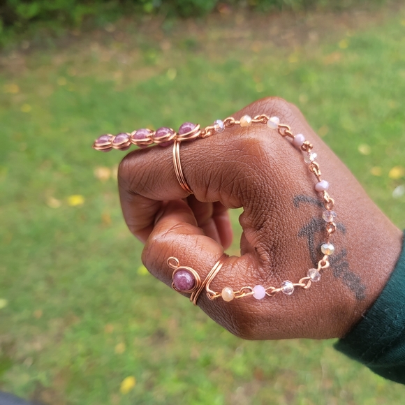 Hand Crafted | Jewelry | Copper Finger Chain | Poshmark